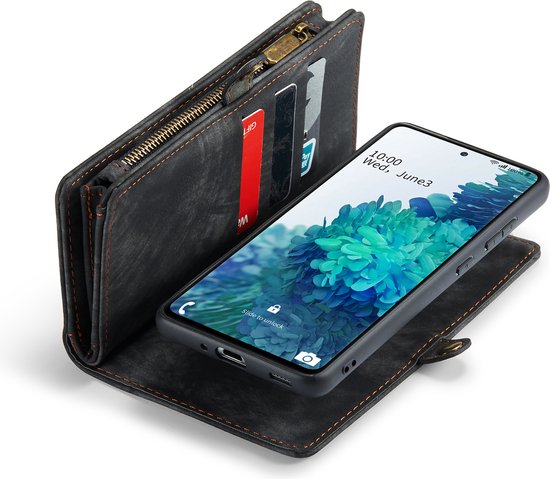 Geschikt Voor Samsung Galaxy S20 FE Hoesje - Solidenz Wallet Case S20 FE -... | bol
