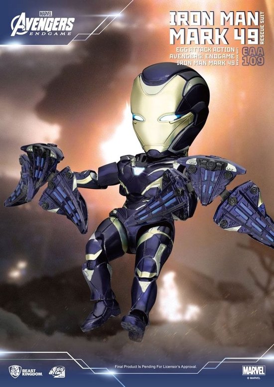Marvel: Avengers Endgame - Iron Man Mark 49 Rescue Suit Action Figure | bol