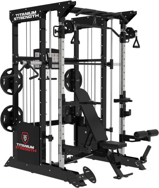 Titanium Strength Black Series B200 V2 Smith-Machine | Multipower ...
