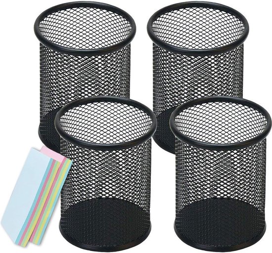 Set van 4 Pennenhouder Bureau Pennendoos Bureau-organizer Kinderen ...