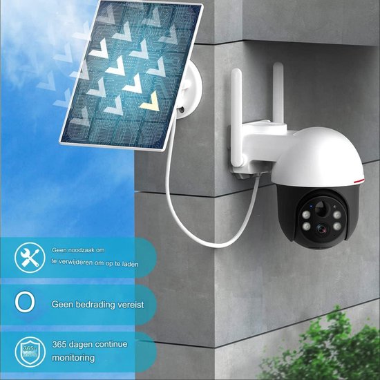 Camerabewaking Draadloos - Beveiligingscamera Draadloos Buiten - Camerabewaking Voor... | bol