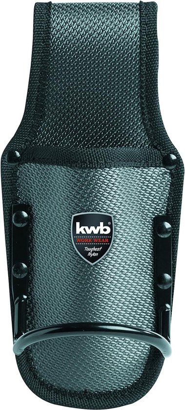 kwb gereedschapstas (messentas van nylon, met metalen clip aan de riem ...