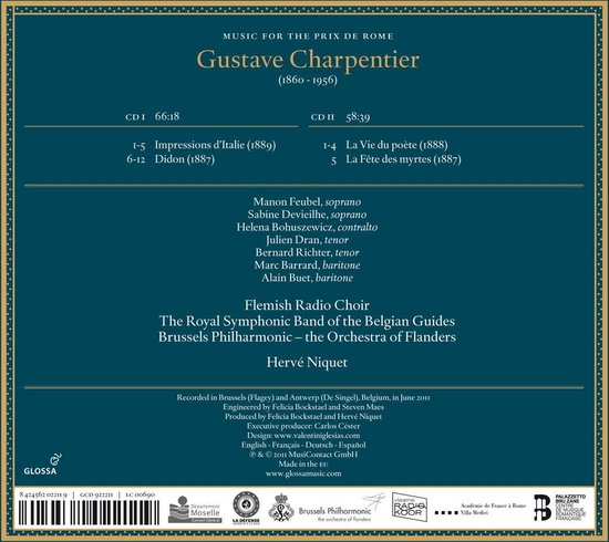 Brussels Philharmonic - Et Le Prix De Rome (2 CD), Niquet | Muziek | bol