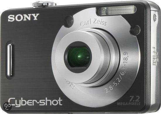 Sony Cybershot DSC-W70 - Zwart | bol.com