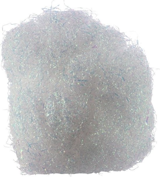 Kerstversiering engelenhaar wit 40 gram | bol