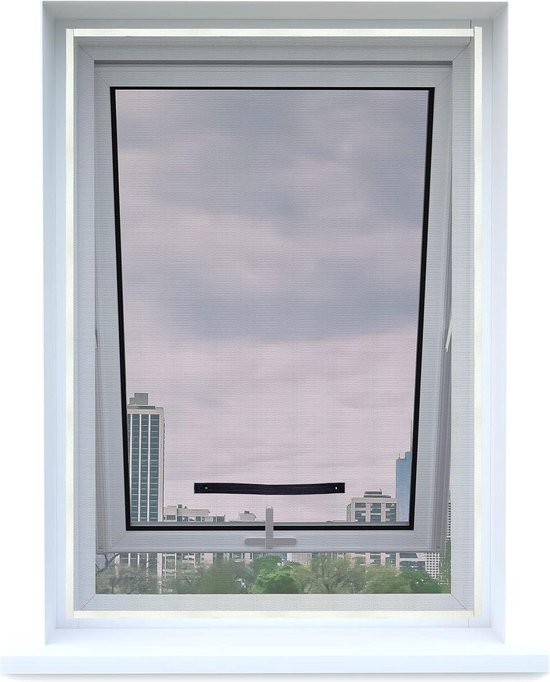 Dakraam vliegengaas insectenbescherming klapraam - op maat te snijden ...