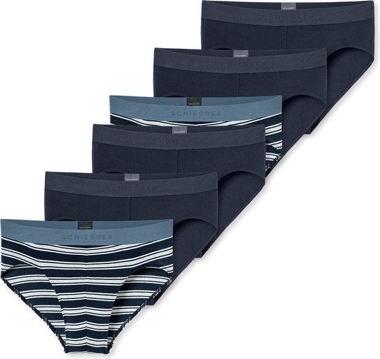 Schiesser Heren rio-slip / onderbroek 6 pack 95/5 Cotton | bol