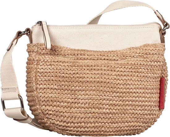 TOM TAILOR Schoudertas Vicky Cross Bag Mixed Beige | bol