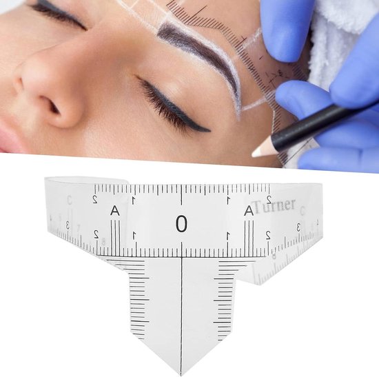 Eyebrow Ruler for Microblading with Nose Bridge Measurement - Makeup ...