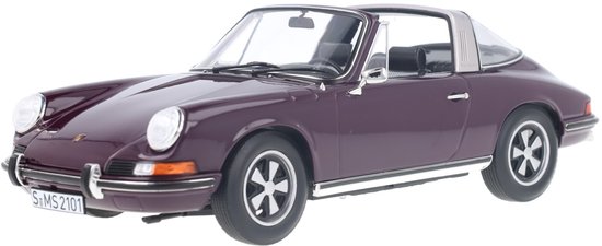Norev Porsche 911 E Targa - Modelauto 1:18 Die-Cast - 187644 | bol