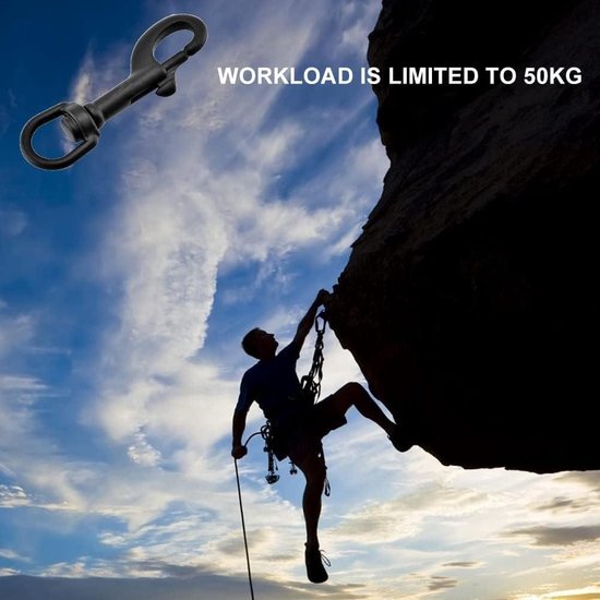 3 STKS Duiken Haak Dubbele Trigger Clips - 360 ° Draaibare Trigger ...