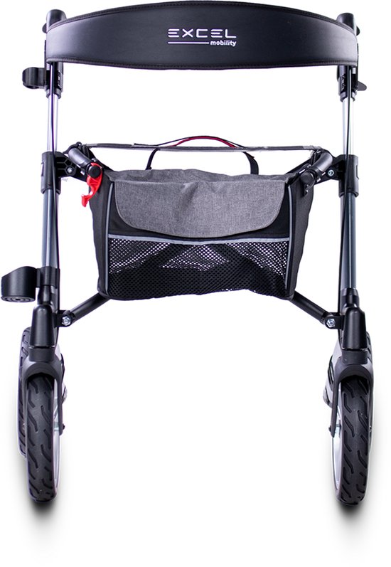 Excel Esprit S4 Rollator Thunder Grey Metallic - Maat S | bol