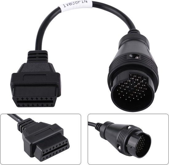 OBD2 Adapter Kabel 38 Pin naar 16 Pin Connector Diagnostische Kabel ...