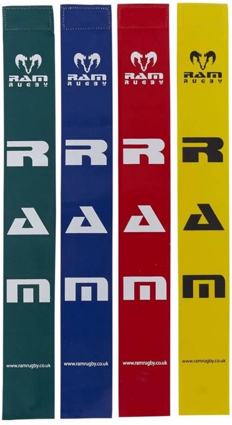 Rugby Tags - Tag Rugby - Duurzaam PVC - 20 Tags zonder Riem - Groen | bol