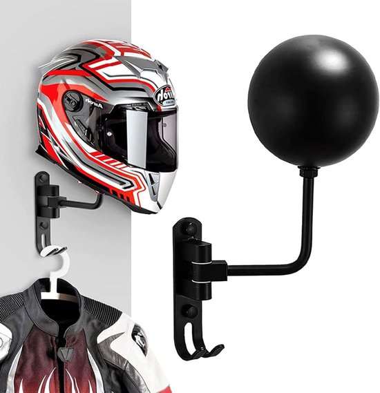 Helmhouder - Helm Houder - Helm Kapstok - Helm Standaard - Motorhelm ...