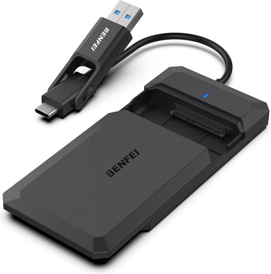 Benfei Sata naar USB 3.0/ USB C - Harde Schijf Behuizing/ Adapter ...