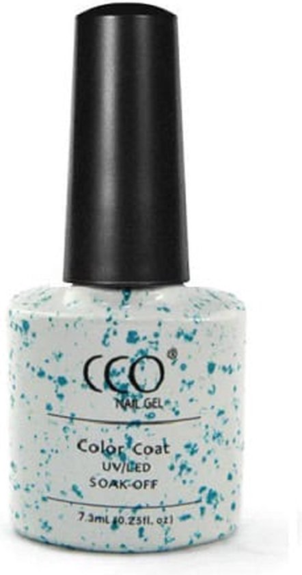 CCO Shellac - Gel Nagellak - kleur Peculiar Ocean 68072 - BlauwGroen ...