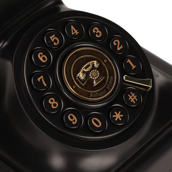 Roterende Ontwerpknop Retro Vaste Telefoon voor Senioren - Verstelbaar ...