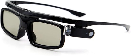 3D Glasses 144Hz Rechargeable DLP Link 3D Active Shutter Glasses LCD ...