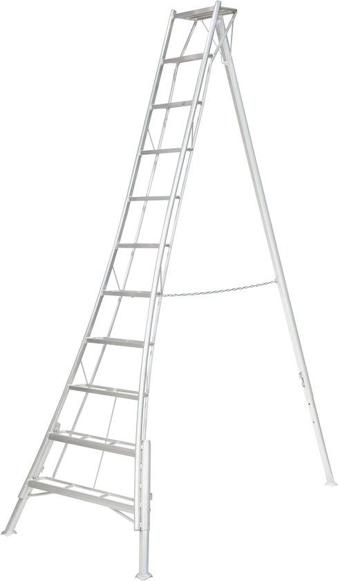 Niwaki Driepoot Tuinladder 330 cm Verstelbaar/ Snoeiladder Tripod ...