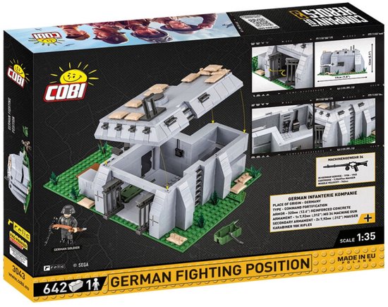 COBI Duitse gevechtspositie - COBI-3043 | bol