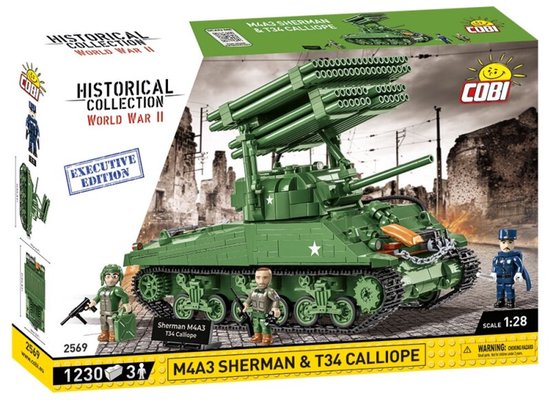 COBI® EXCLUSIVE M4A3 Sherman & T34 Calliope - Uitvoerende editie - COBI ...