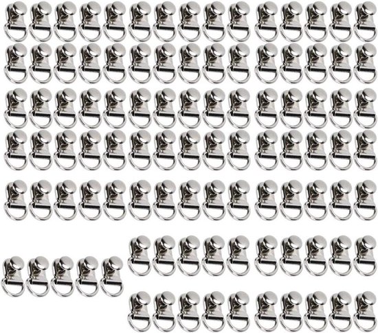 Boot Lace Hooks - D-Ring Oogje Gesp - Messing - Leren Tas DIY ...