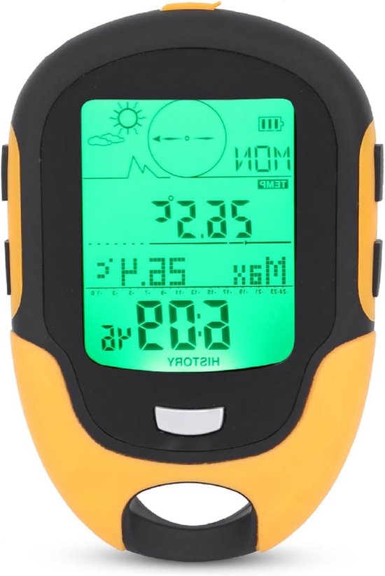 Outdoor Multifunction Car Altimeter Barometer Thermometer Hygrometer ...