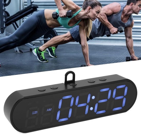 Intervaltimer voor school en training - Gym Timer Alarm USB ABS ...