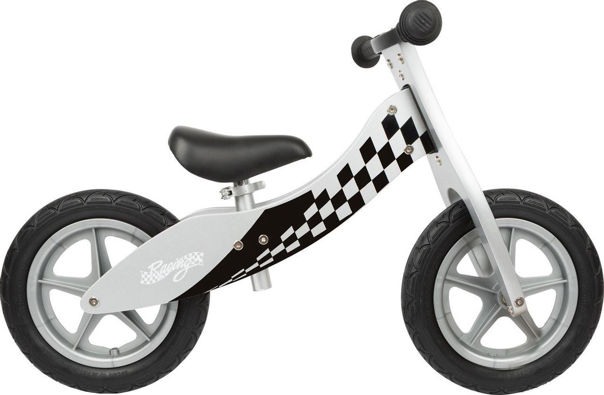 Race loopfiets - Zilver - Hout | bol.com