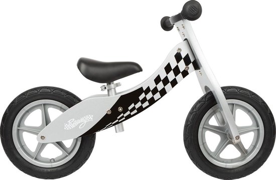 Race loopfiets - Zilver - Hout | bol