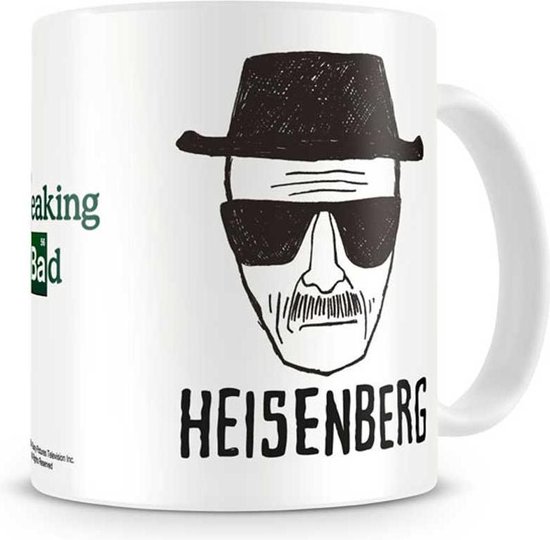 Breaking Bad Mok/beker Heisenberg Sketch Wit | bol