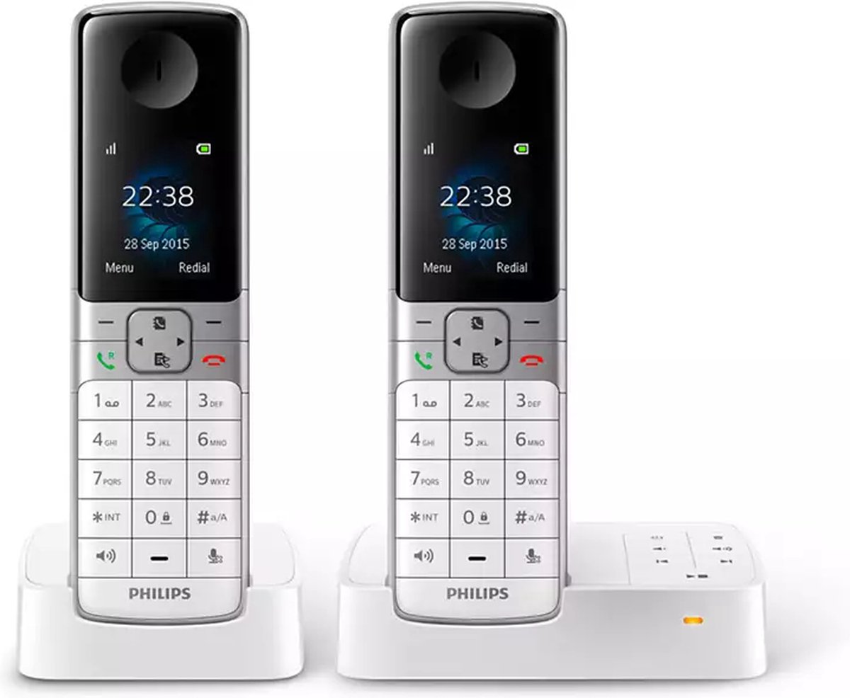 Philips Telefoon D6352W/38 Dual - Draadloos - met Antwoordapparaat ...