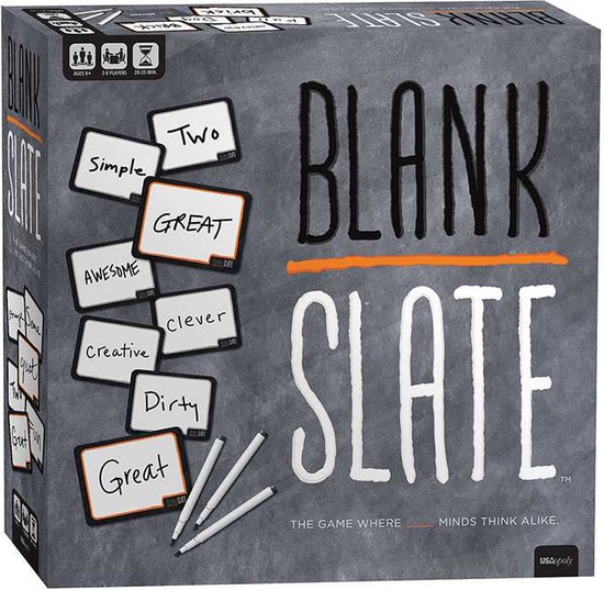Blank Slate - Gezelschapsspel - Party Spel - Voor 3-8 spelers - Engelstalig | Games | bol