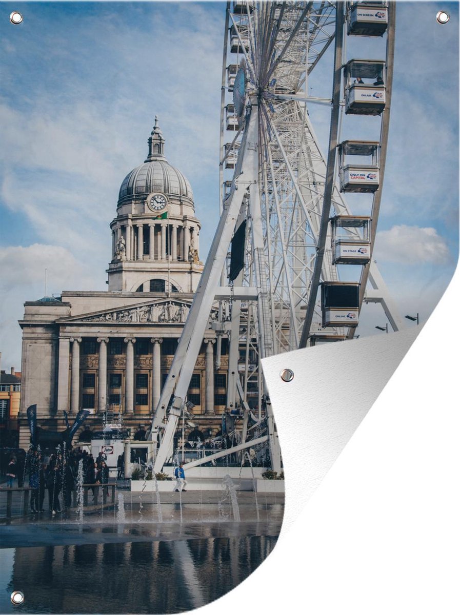 View of Wheel of Nottingham and Nottingham Council House from the ...