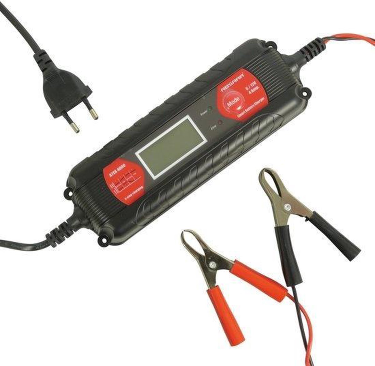 Absaar Acculader Intelligent 6/12 Volt 4 A Zwart | bol