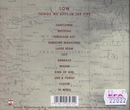 Low - Things We Lost In The Fire (CD), Low | CD (album) | Muziek | bol.com