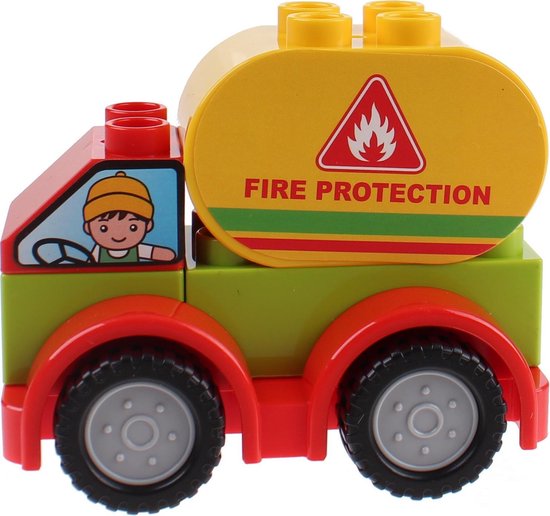 Luna Blocks Bouwset Cement 9 Cm 5-delig | bol