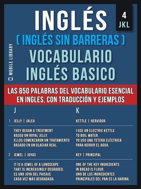Vocabulario Ingles Basico 4 - Inglés (Inglés Sin Barreras) Vocabulario ...
