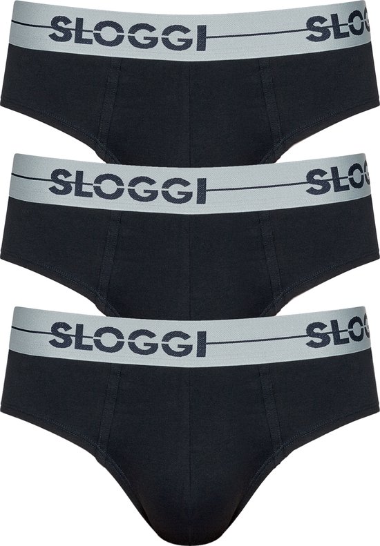 sloggi men Go Heren Mini 3-pack - Zwart - Maat L | bol