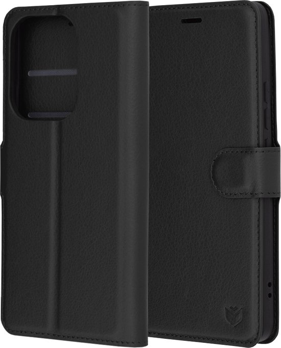 Techsuit Leather Folio Book Wallet Case hoesje voor Xiaomi Poco F6 ...