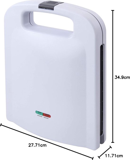 Equivera Croque Monsieur Toestel - Croque Monsieur - Grill Apparaat ...