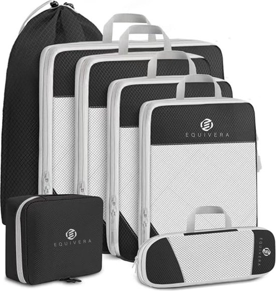 Equivera Backpack Organizer - Packing Cubes - Koffer Organizer Set ...