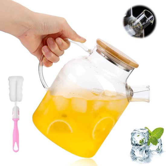 Waterkaraf - Water karaf Premium theepot met zeef - 1.8 liter ...