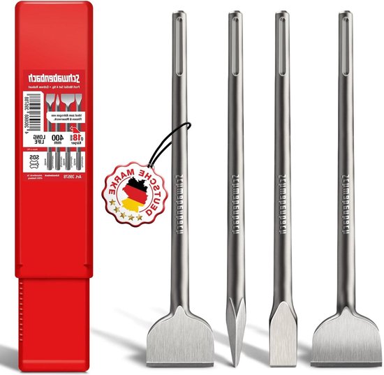 SDS MAX Beitel Set 25mm 50mm schuin puntig EXTREEM ROBUUST Bosch Hilti ...
