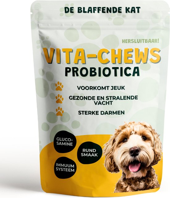 Vitachews Probiotica hond - Anti Jeuk & Poten Likken - Optimale ...