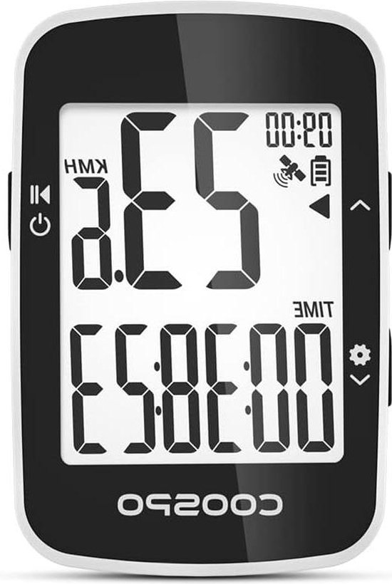 GPS Fietscomputer Bluetooth 5.0 Draadloos Waterdicht Snelheidsmeter 2.3 ...