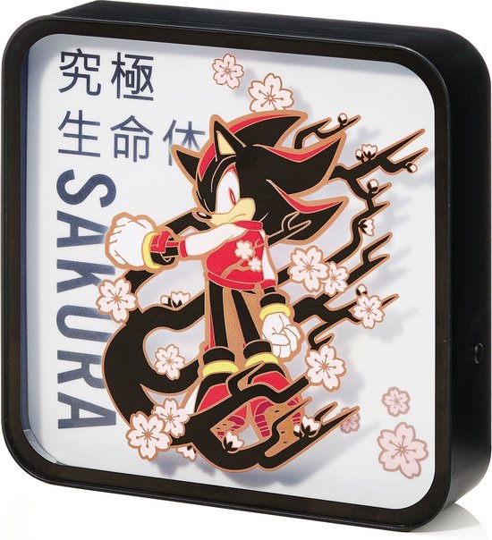 Numskull - Sonic the Hedgehog - Sakura Shadow Lamp van Plexiglas | bol