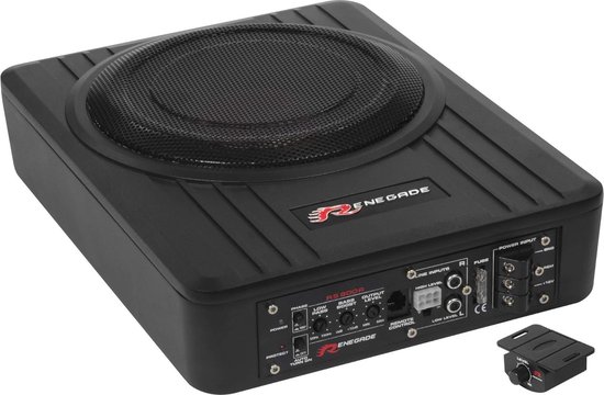 Auto-subwoofer Actief 200W - Zwart - Perfecte Geluidskwaliteit voor ...