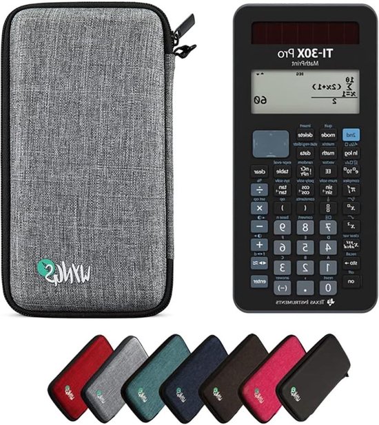 Basispakket lichtgrijs - Rekenmachine TI-30X Pro Mathprint met groot ...
